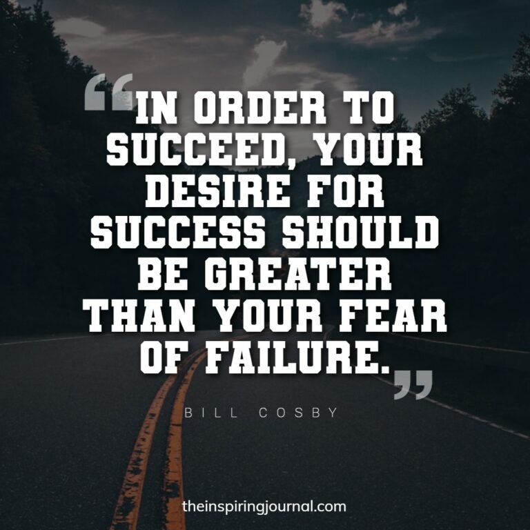 24 Powerful Quotes on Failure and Success | The Inspiring Journal