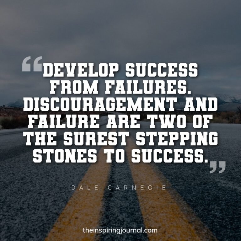 24 Powerful Quotes on Failure and Success | The Inspiring Journal