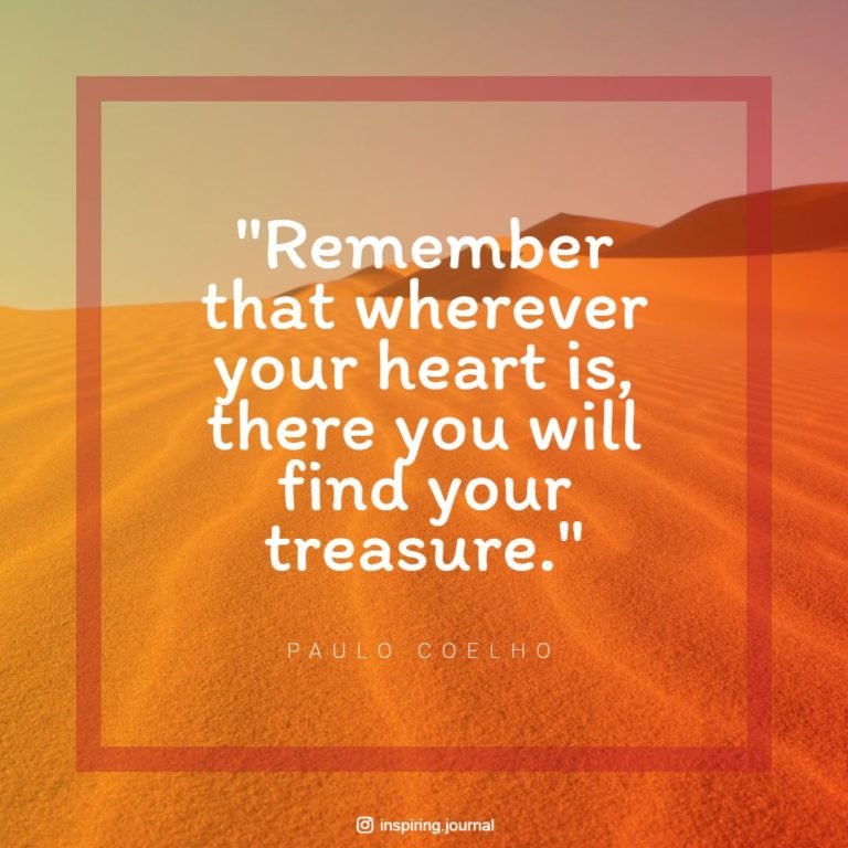 Top 10 The Alchemist Quotes by Paulo Coelho | The Inspiring Journal