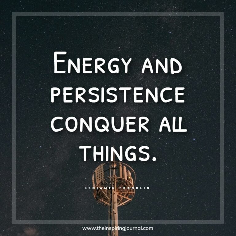 63 Perseverance Quotes to Inspire You | The Inspiring Journal