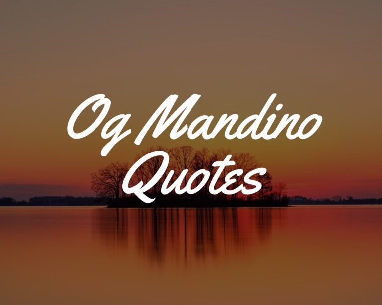 42 Og Mandino Quotes On Success | The Inspiring Journal