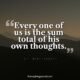 43 Inspirational Quotes About Thoughts | The Inspiring Journal
