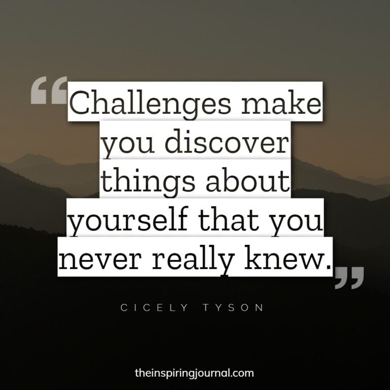 56 Motivational Quotes about Life Challenges | The Inspiring Journal