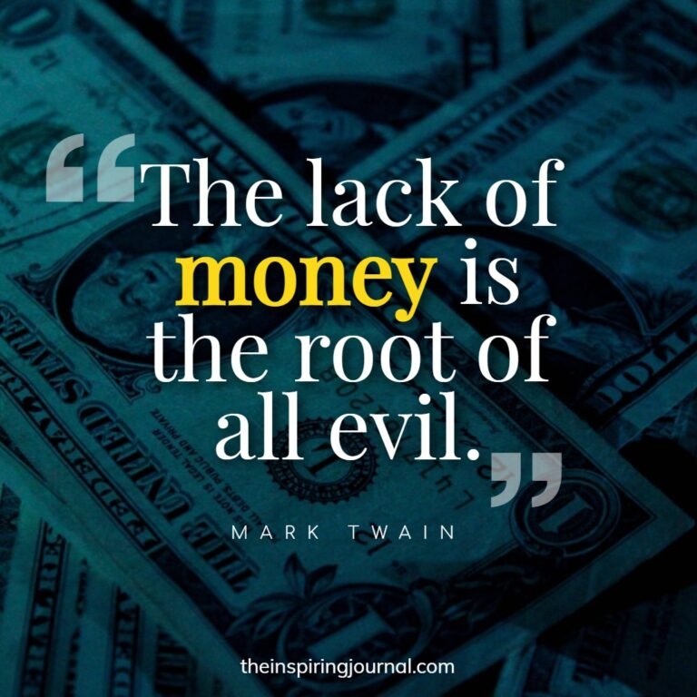100 Motivational Money Quotes and Sayings | The Inspiring Journal