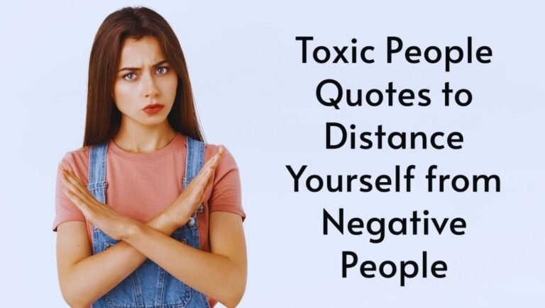 78 Toxic People Quotes to Distance Yourself from Negative People | The ...
